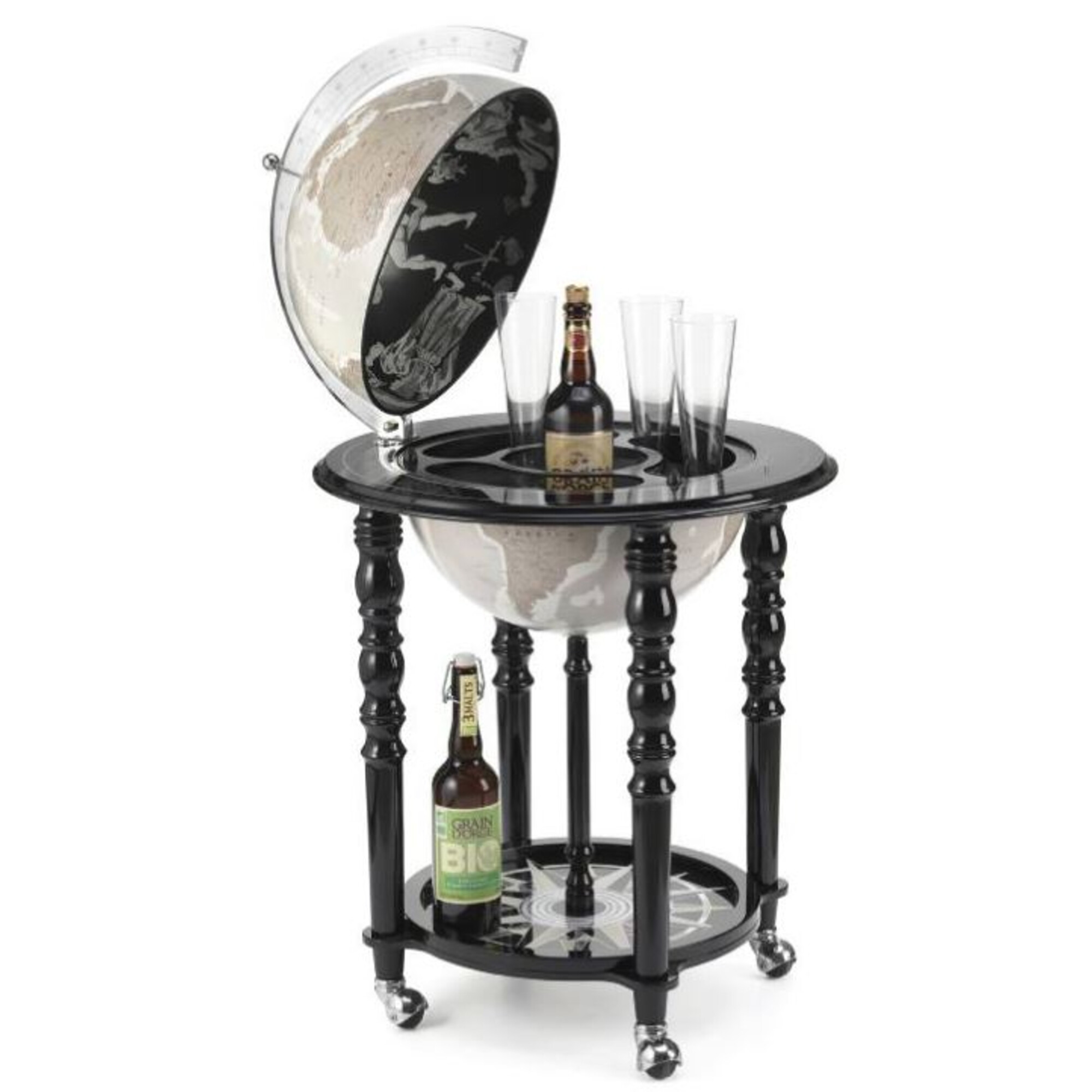 Zoffoli living Globo bar Elegance Black 40cm